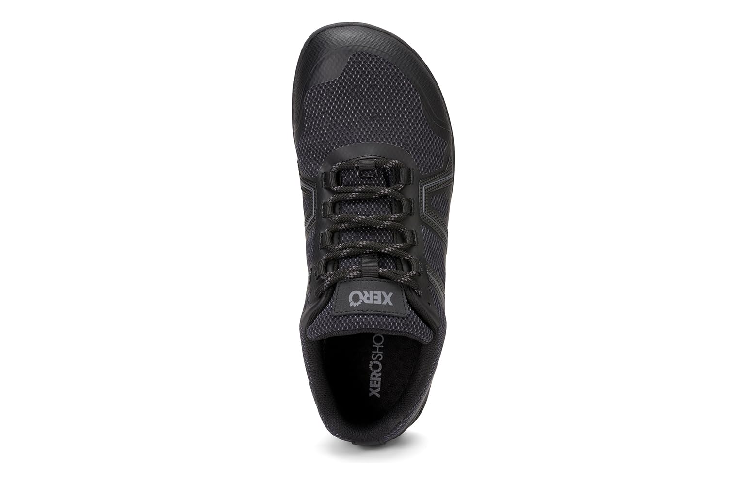 Xero Shoes Men's Mesa Trail Barefoot Waterproof Trail Runner Black, 13