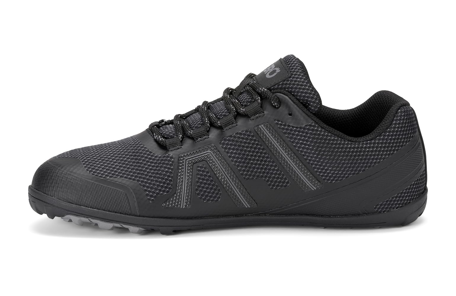 Xero Shoes Men's Mesa Trail Barefoot Waterproof Trail Runner Black, 13