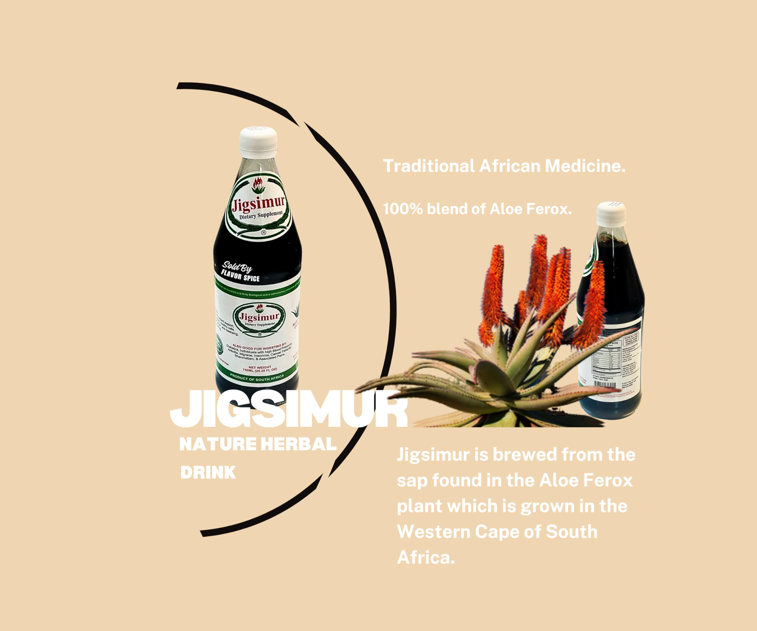 Flavor Spice Jigsimur Natural Herbal Drink (1 BOTTLE (750ML)