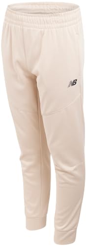 New Balance Boys' Sweatsuit - 2 Piece Active Fleece Zip Sweatshirt and Sweatpants - Performance Jogger Pants Set: Boys, 8-16, Size 12, Timberwolf