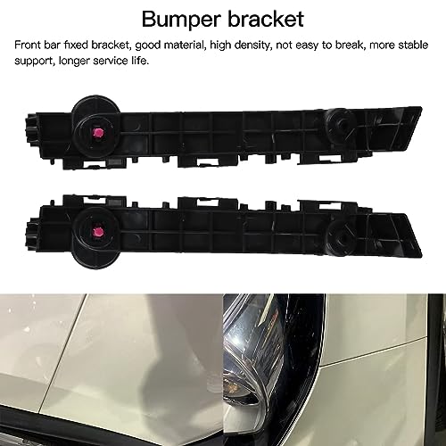 2Pcs 5211504070 Left & Right Bumper Brackets Pickup Front Bumper Brackets Replacement for 2017 Toyota Tacoma SR5 Crew Cab Pickup 4-Door 2.7L 2694CC l4 GAS DOHC Naturally Aspirated
