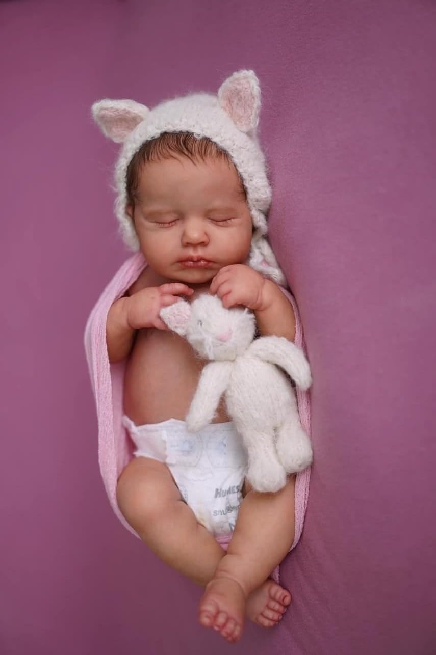 RXDOLL Full Vinyl Body Silicone Reborn Baby Dolls Boy 20 inch Realistic Newborn Baby Dolls That Look Real Life Baby Doll Anatomically Correct Boy Washable for Age 3+