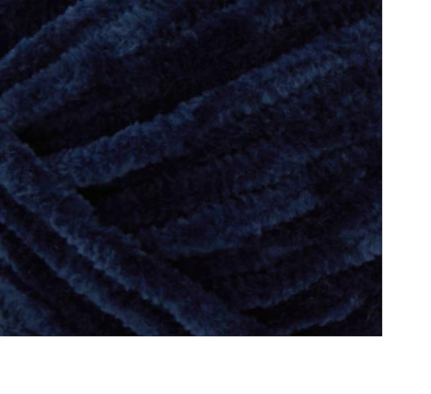 Premier Yarns Retro Velvet Yarn - Big Ball 9.8 Oz - 2 Pack Bundle with Bella's Crafts Stitch Markers (Navy)