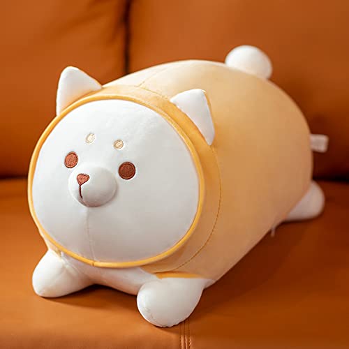 RoseAuroma 13.5" Shiba Inu Dog Plush Corgi Plush Doll Stuffed Animal Toy Kawaii Dog Soft Pillow