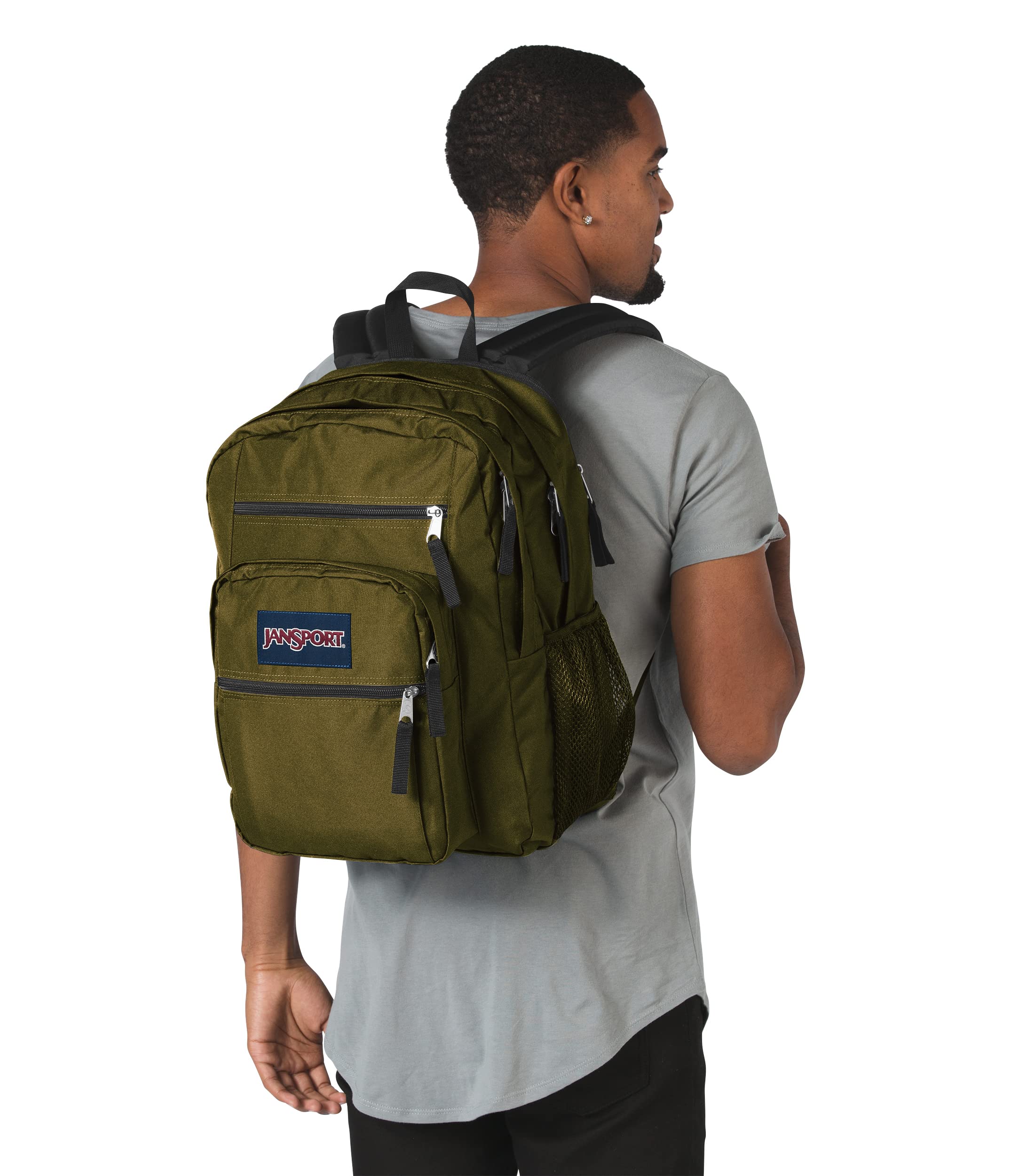 JanSport BG Studnt Bookpack, Army Green, One Size