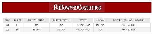 Plus Size Brutus Popeye Men's Costume | Cartoon Character Costumes 2X Multicolor