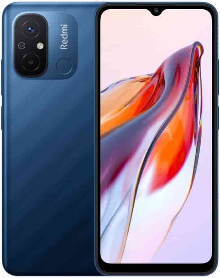 Xiaomi Redmi 12C 4G LTE (128GB + 6GB) Factory Unlocked GSM 6.71" 50MP Dual Camera (Tmobile Tello Mint & Global) + (w/Fast Car Charger Bundle) (Ocean Blue Global)