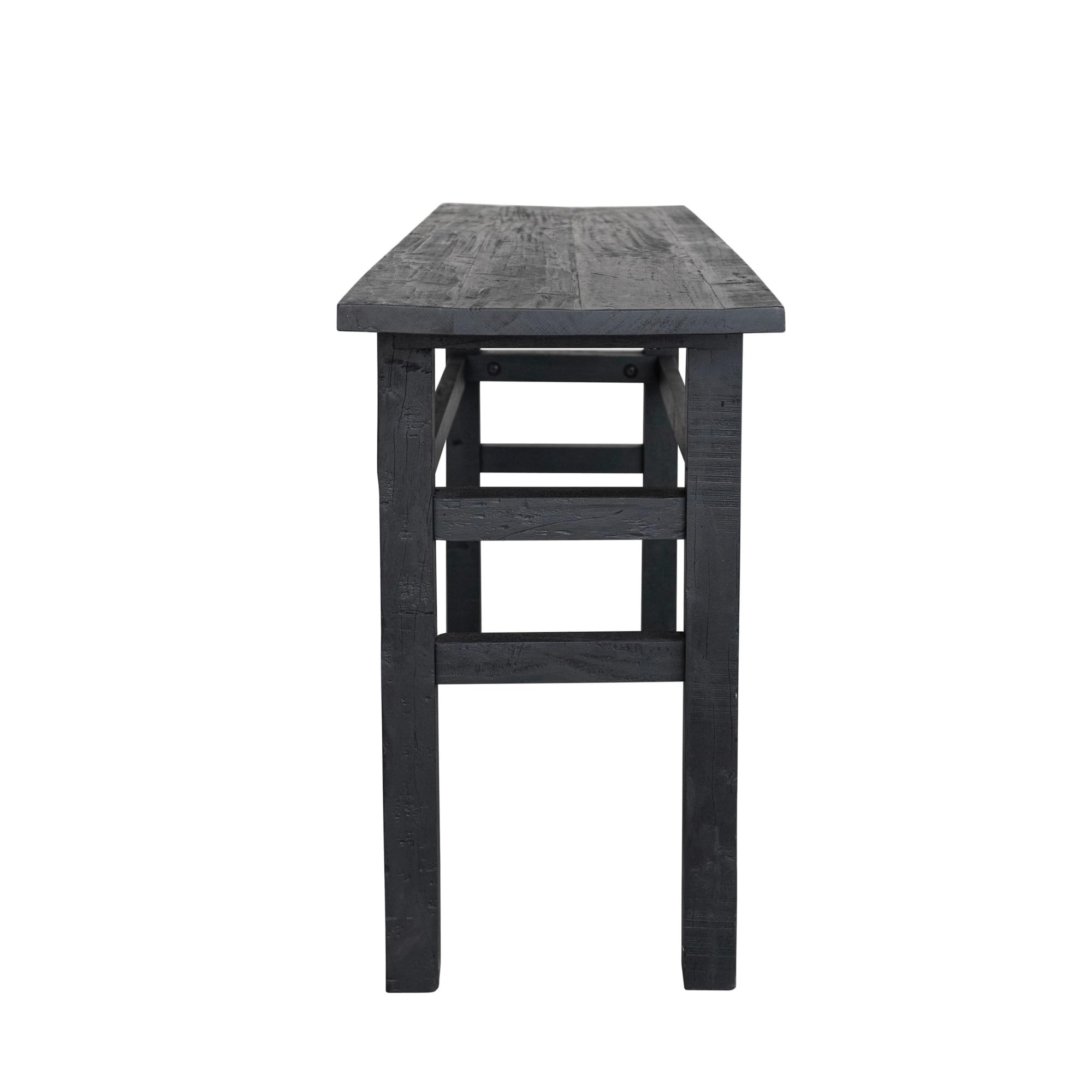 Creative Co-Op, Black Rustic Reclaimed Wood Console Table