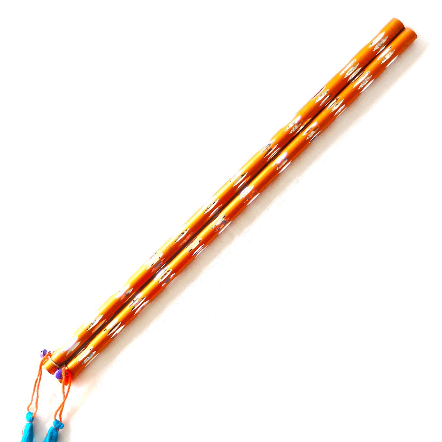 Navratri Special dandiya|Assorted Metal Aluminum Navratri Raas Garba Dandiya Sticks- 10 Pairs