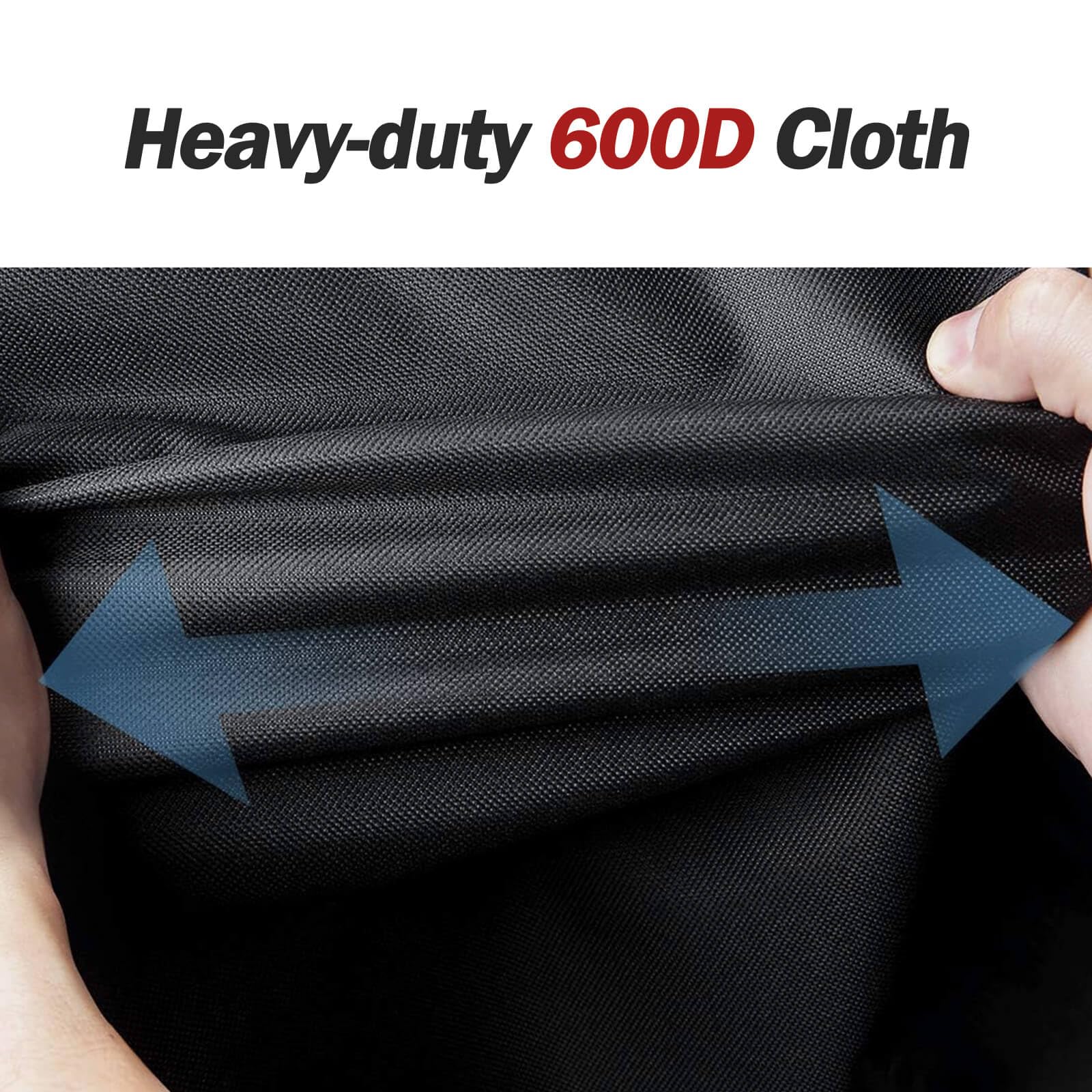 TOHONFOO Winter Window Air Conditioner Insulation Cover Outside, Window AC Covers with 3 Layers, Waterproof & Dust-Proof AC Cover for Window Unit, 21"Lx15"Hx16"D - Black