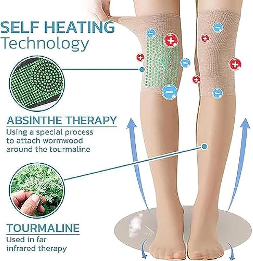 VIPUDA Pearl Moon Ionic Correction Lymphatic Detoxification Long Tube Silk Stockings (Skin*2)