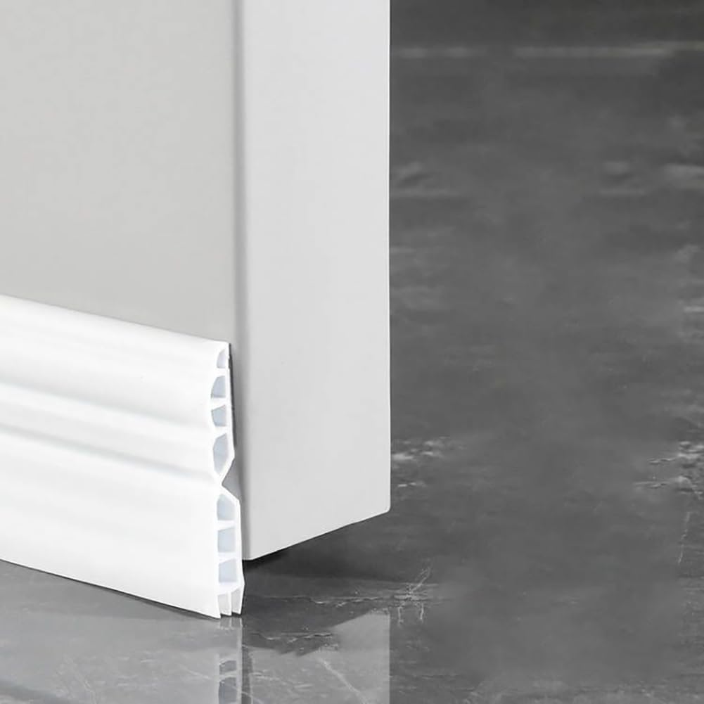 Eweniar Draft Stopper Rubber Seal Strip for Bottom of Door Gap Filler Dust Proof
