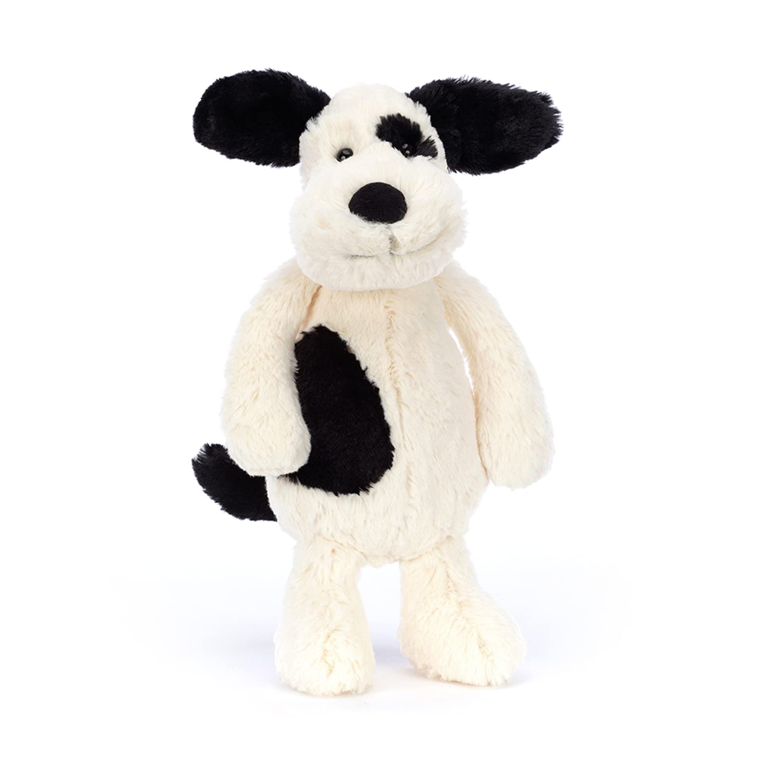 Jellycat If I were a Puppy Board Book and Bashful Black and Cream Puppy Stuffed Animal