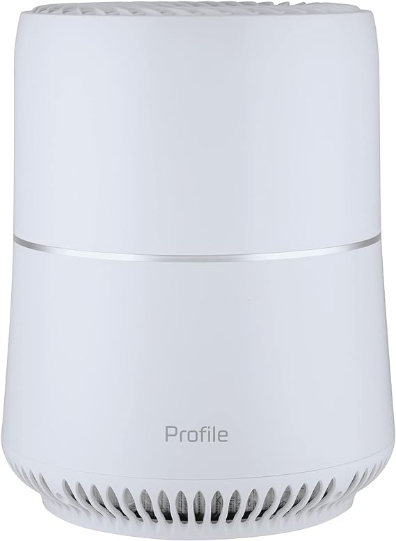 GE Profile ClearView Window Air Conditioner 8,300 BTU, WiFi Enabled, Ultra Quiet for Medium Rooms + GE Profile Air Purifier | Removes Allergens, Odors & Other Impurities Bundle