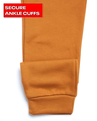 Reebok Boys' Jogger Set - 2 Piece Active Fleece Long Sleeve Hoodie Sweatshirt and Jogger Sweatpants for Boys (Sizes: 4-10), Size 8, Meerkat