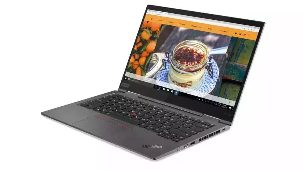Lenovo ThinkPad X1 Yoga Laptop 2023, 14" FHD IPS Touchscreen, Intel i5-10210U 4-Core, UHD Graphics, 16GB LPDDR3, 512GB SSD, Backlit KB, Thunderbolt 3, FP Reader, Wi-Fi 6, Win10 Pro, COU 32GB USB