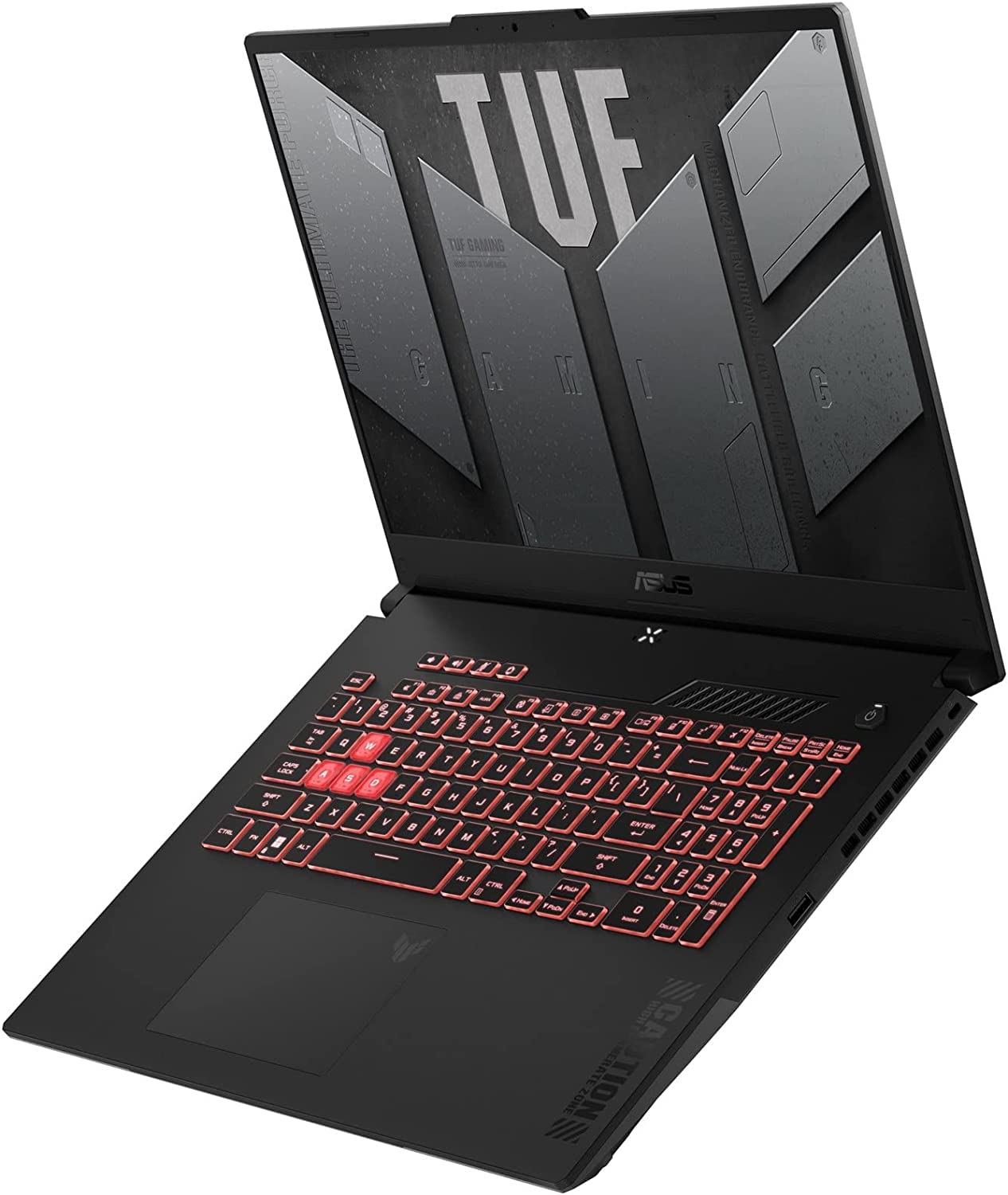 ASUS 2023 Gaming Laptop TUF AMD Ryzen 7 7735HS 8-Core NVIDIA Geforce RTX 4050 6 GB 64 GB DDR5 2 TB SSD 17.3" 1920x1080 144 Hz Win10 Home WiFi 6 Bluetooth 5.3 Backlit Keyboard 720p HD Camera