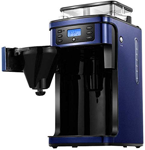 ROLTIN Coffee Machine Coffee Maker 2-12 Cup Programmable Coffee Machine with APP Control Pot Drip Coffee Maker with Timer And Thermal Pot Permanent Filter Coffee Maker Blue