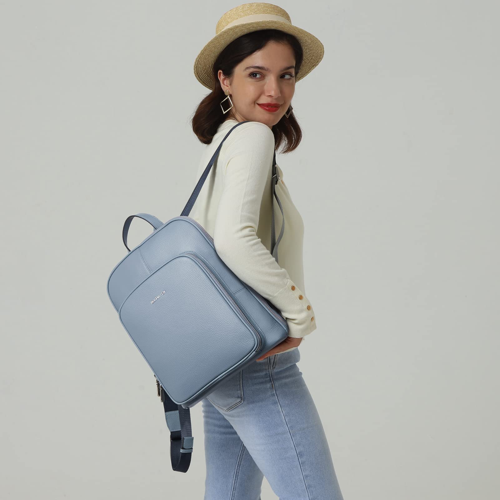 BOSTANTEN Small Wallet For Women & Backpack for women