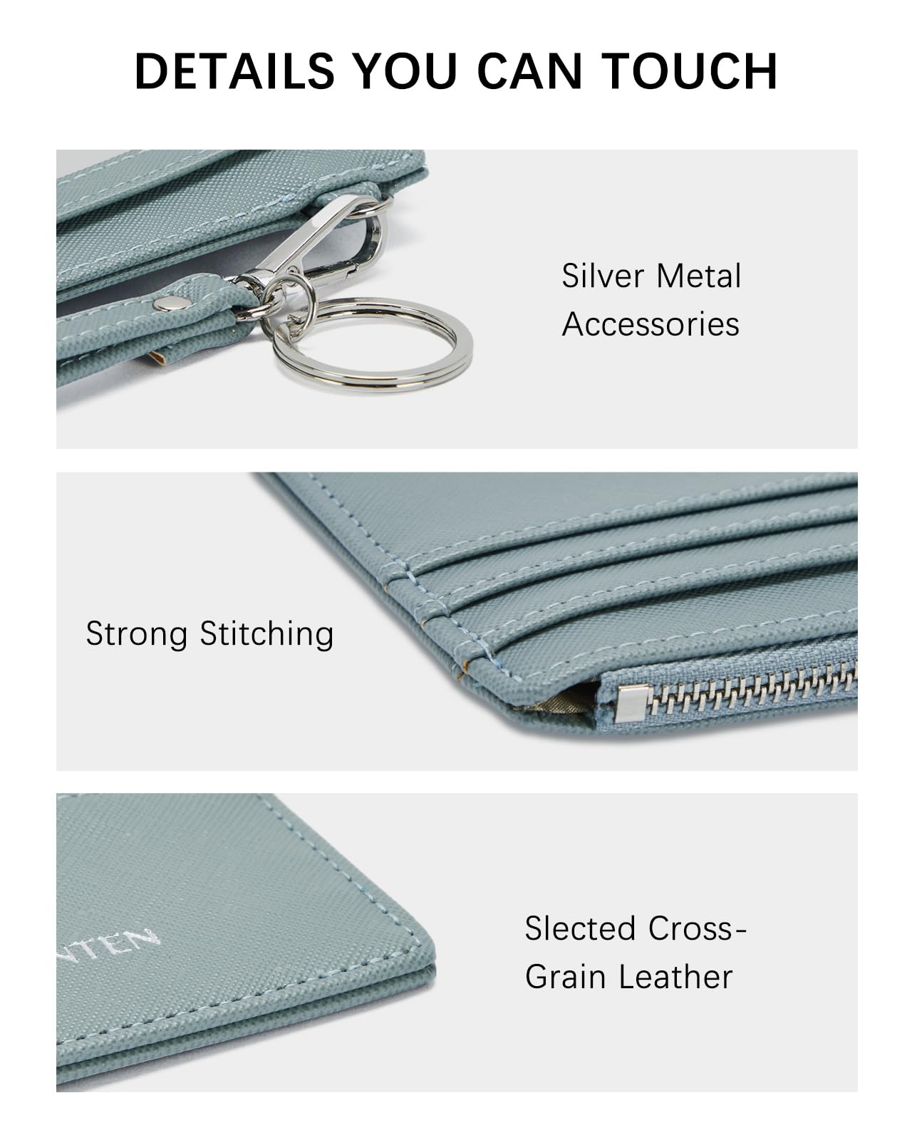 BOSTANTEN Small Wallet For Women & Backpack for women