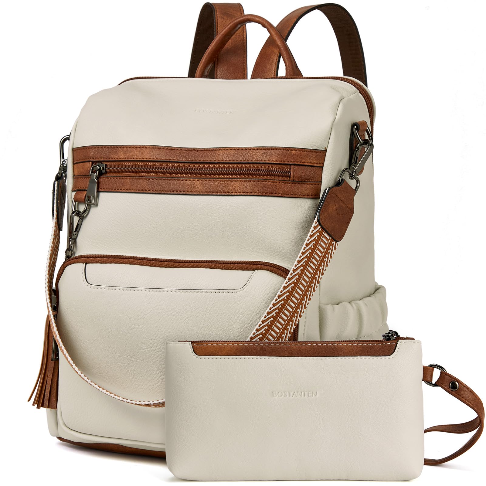BOSTANTEN Small Wallet For Women & Backpack for women