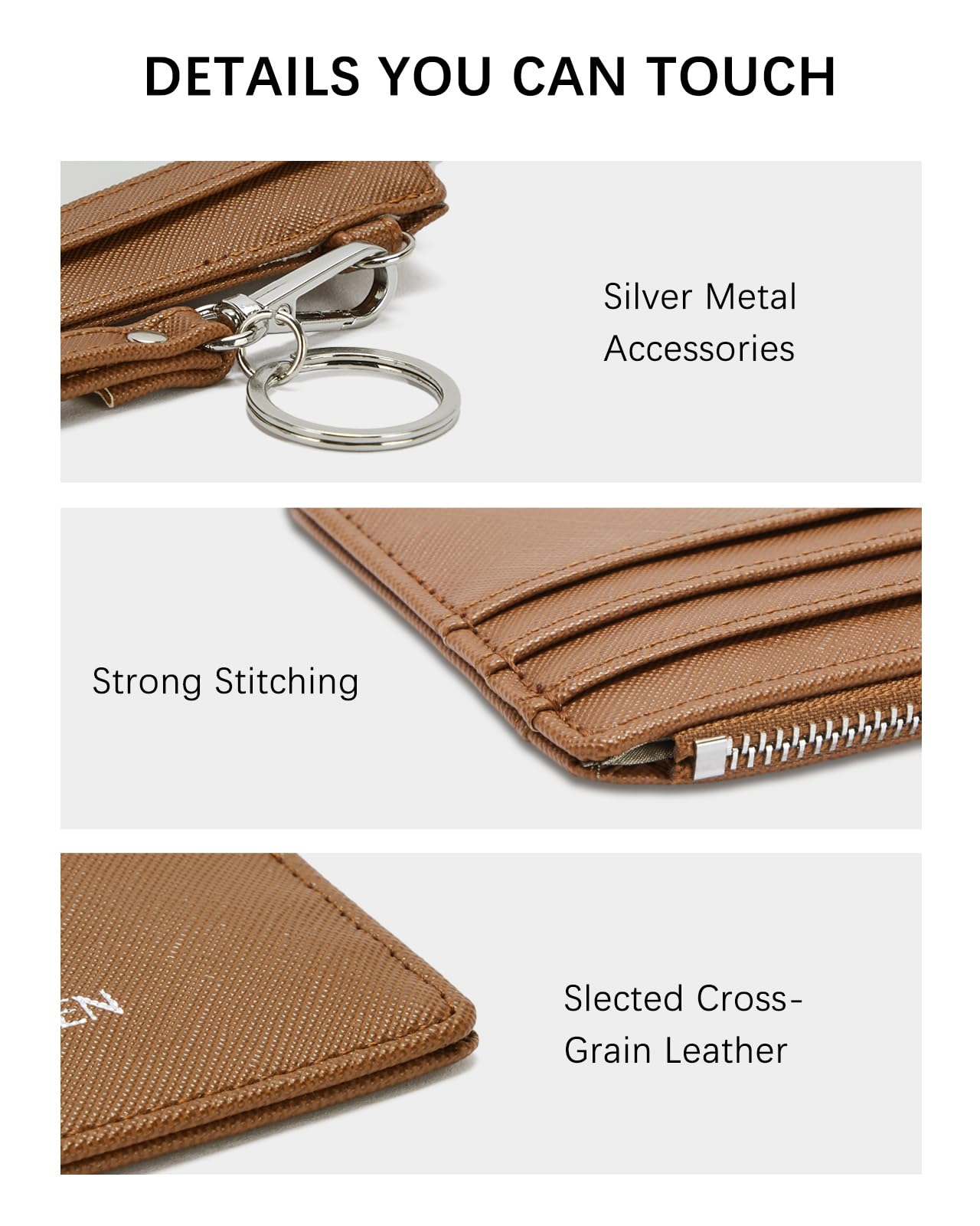 BOSTANTEN Small Wallet For Women & Backpack for women