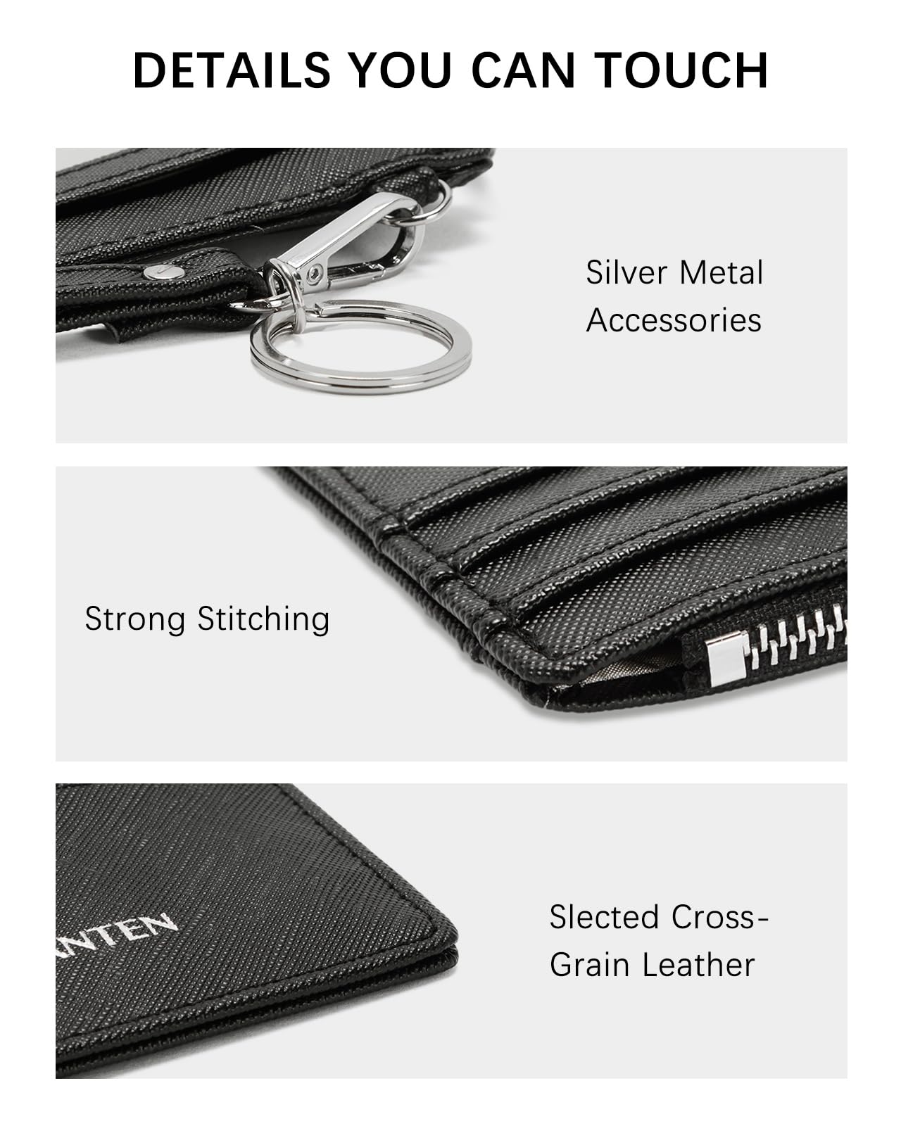 BOSTANTEN Small Wallet For Women & Backpack for women