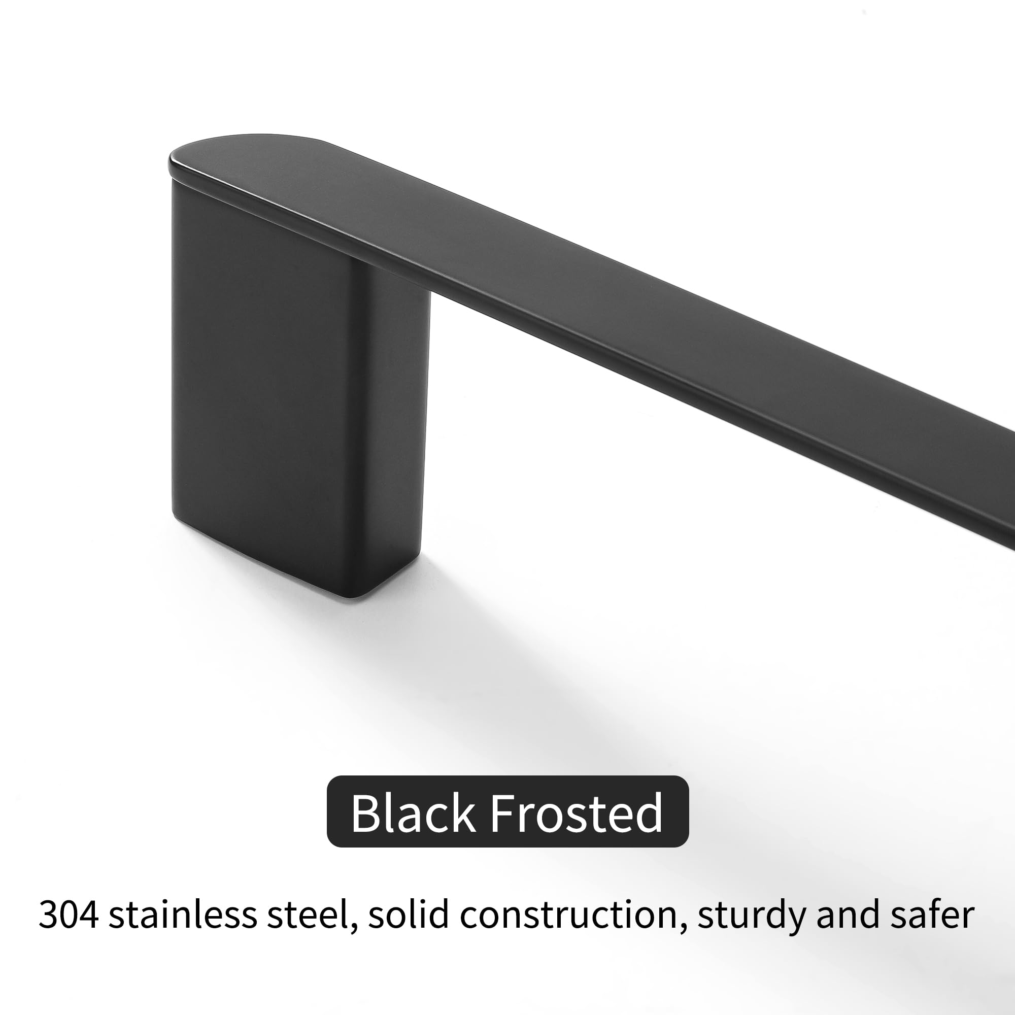 LGDYGSYH Black Towel Bar for Bathroom,24 inch Towel Rack Holder Wall Mounted for Bathroom Decor Aesthetic Matte Stainless Steels