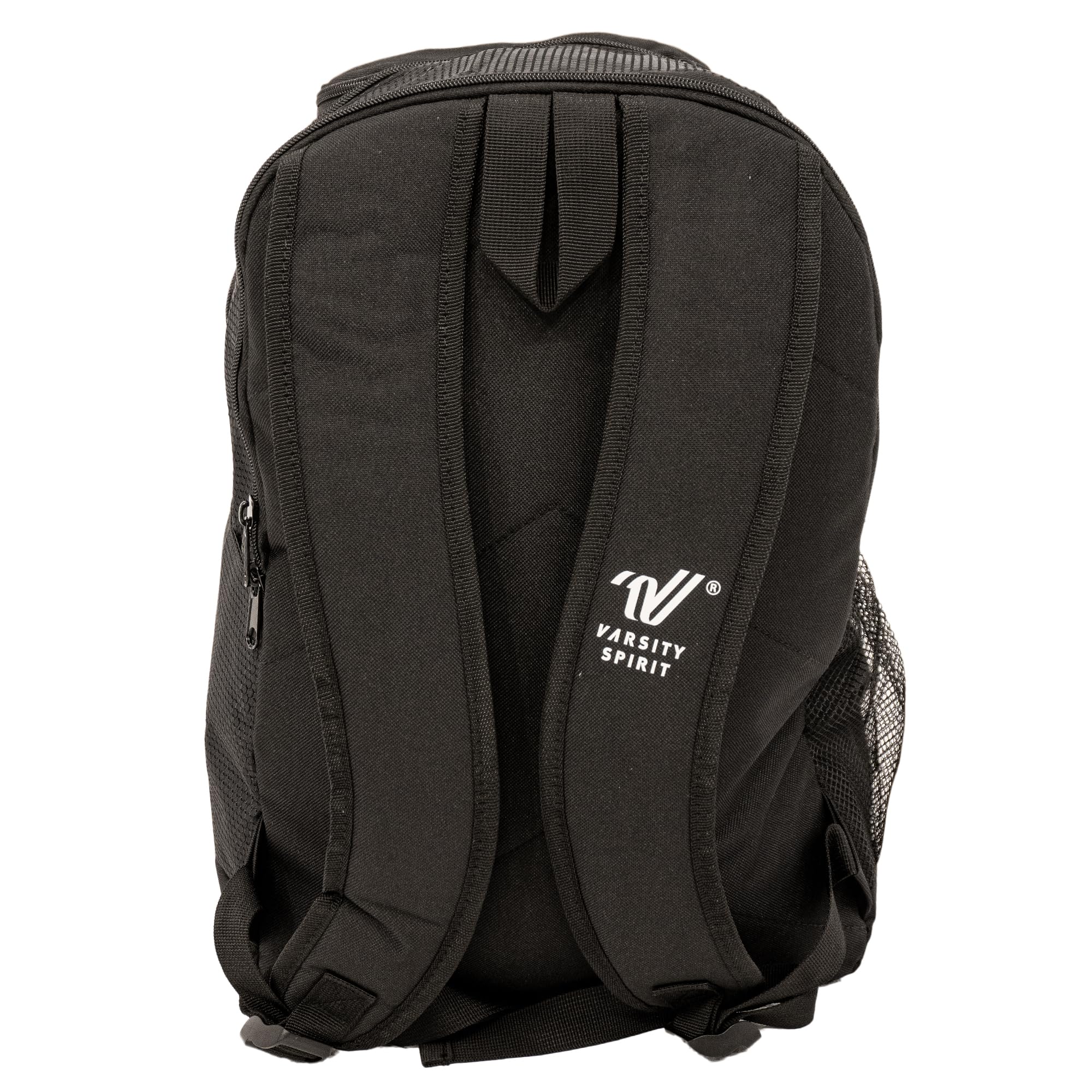 Varsity Spirit Cheer Backpack for Cheerleaders and Athletes - Durable, Spacious with Extra Pockets for Uniforms, Dance Gear & Gym Essentials - Versatile Cheerleading Bag for Practice & Travel - Black