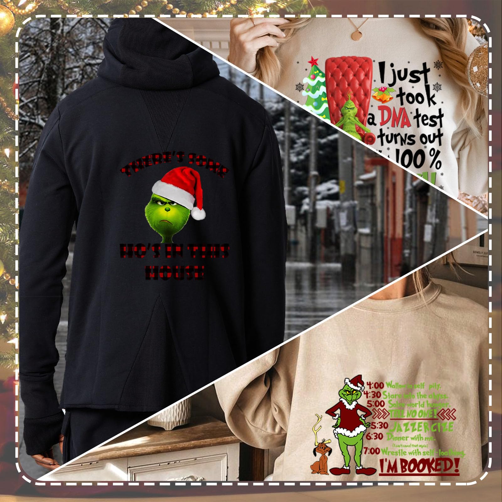 ArtCentury 6PCS Christmas Iron on Transfers, Iron on Decals for T Shirts Iron on Transfers Dtf Transfers Ready to Press Heat Transfer Designs Screen Print Transfers Ready to Press Iron on Shirt Decals