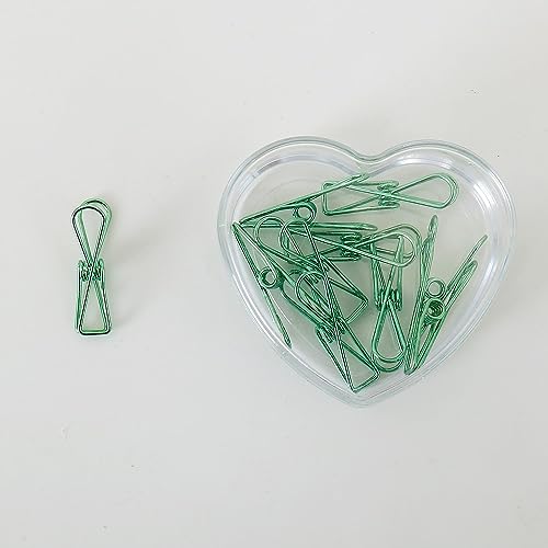 10PCs/Box Hollowed Out Design Metal Binder Clip Long Tail Clips Office Hand Book Folder Paper Organizer Stationery Fish Clip (Color : 10pcs)
