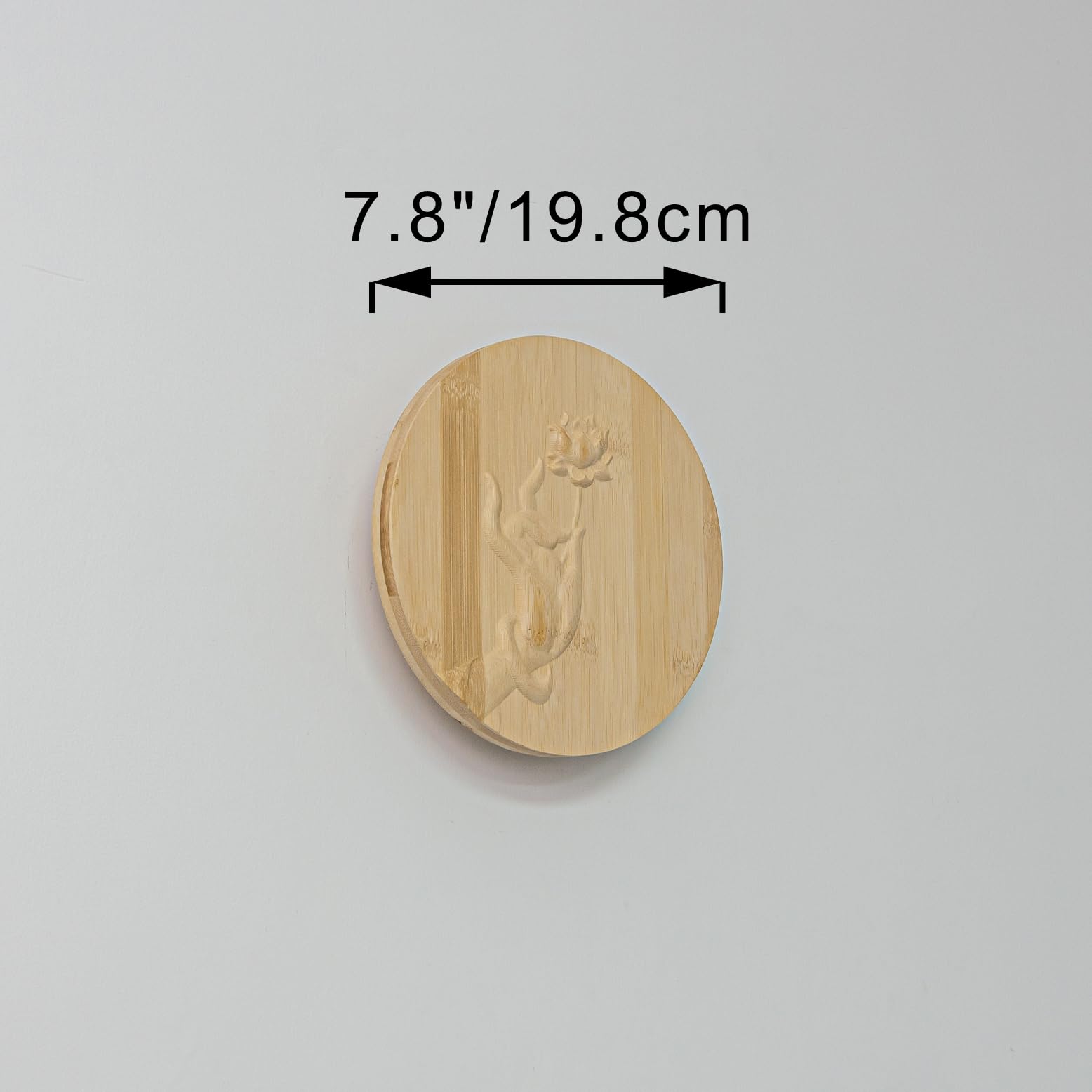 SKIVTGLAMP Hand Made Nature Wood Wall Sconce Rechargeable Battery Operated LED PIP Motion IR Sensor Wall Lamp, No Drilling Cordless Farmhouse Wood Embossed for Rustic Backlight Leaning Customizable