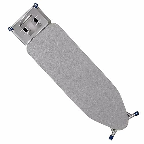 Metal Upright Ironing Board 5 Levels of Adjustable Height Iron Board with Non-Slip Feet Heat Resistant for Clothes Ironing