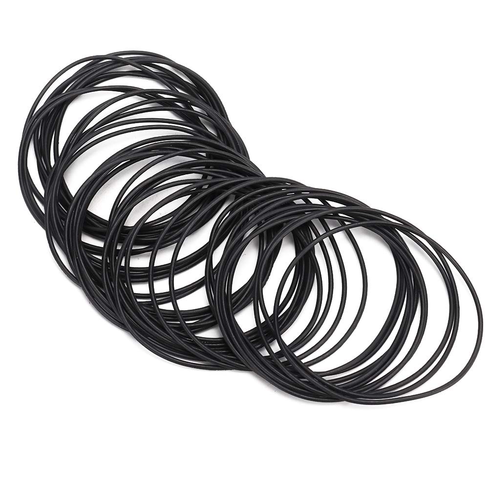 Watch Gasket, Rubber Material Watch Back Cover Rubber O Rings Assortment Kit for Car Auto Vehicle Repair for Automotive(0.8 a Pack of Five Hundred Roots)