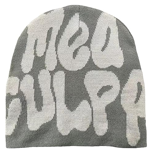 HAILTH Y2K Women's Beanies Wool Acrylic Knitted Hat Women Hats Beanie Wireless Winter Knit Hat Warm Knitted Cap Casual Skullies Outdoor