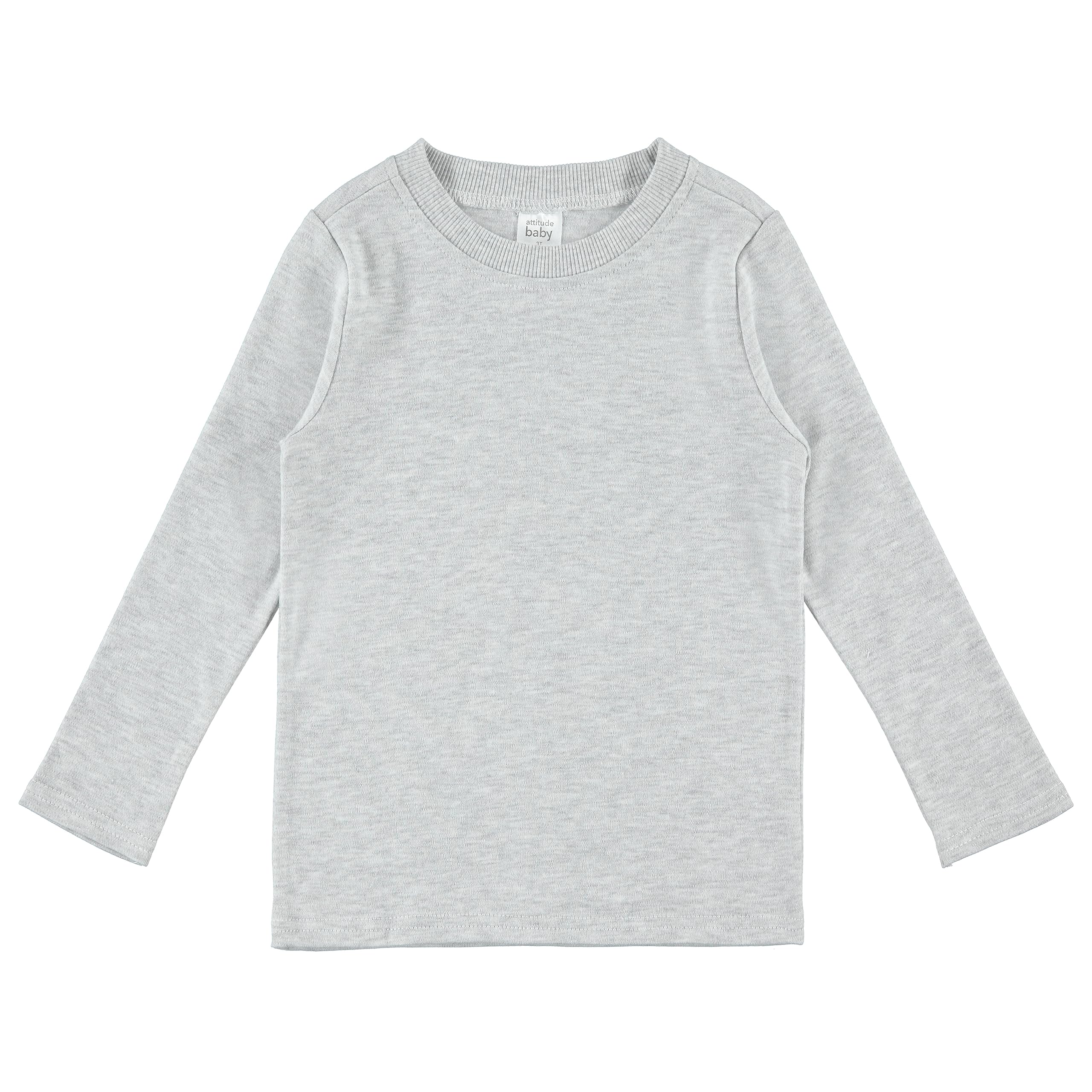 Cudlie 5-Pack Infant Girl Long Sleeve Shirt - Basic Baby Tees, Blouses, Tops - Solid Polka Dot & Printed Tshirts, 18M