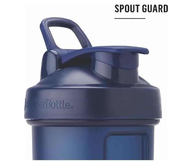 BlenderBottle Classic V2 Shaker Bottle Perfect for Protein Shakes and Pre Workout, 20oz, Full Color Purple