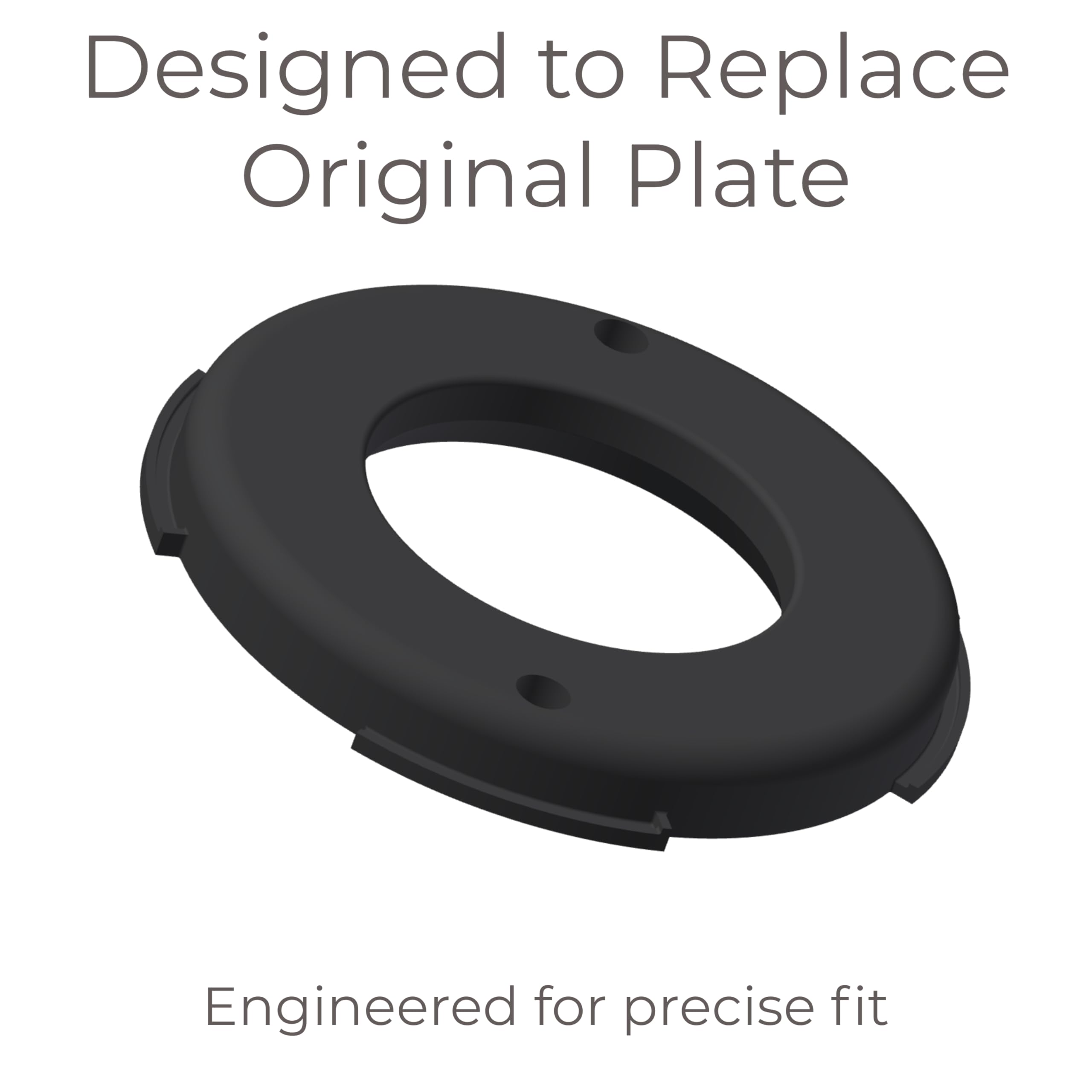 Mavnek Wall Mount Replacement Plate for Google Nest Outdoor Camera (battery) Locking Collar for Magnetic base, Wireless Cam and Base Not Included