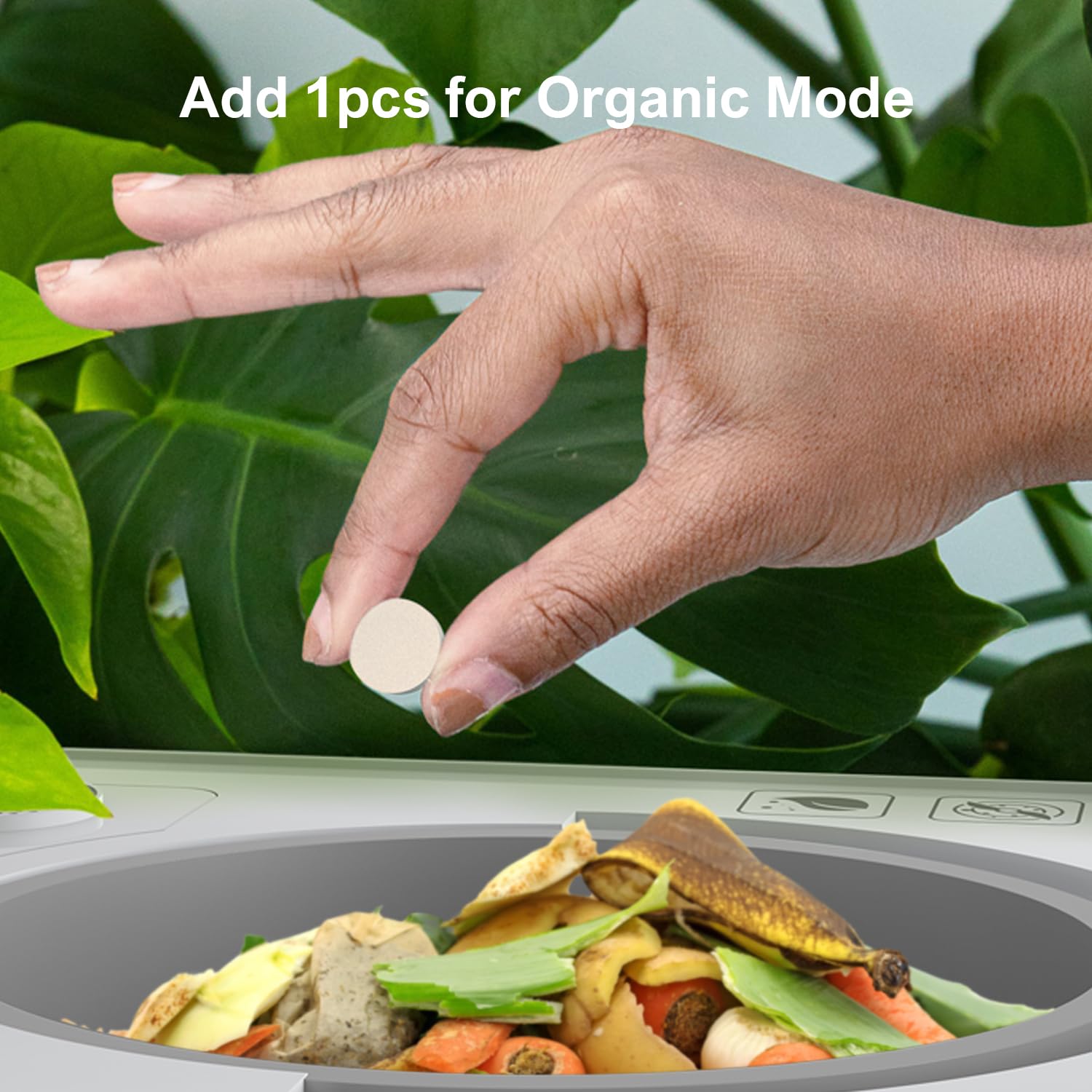 Involly Compost Accelerator/Starter Which Help to Reduce Kitchen Waste Odor and Convert Yard Waste to Fertile Humus for All Composting Systems (45 Pieces)