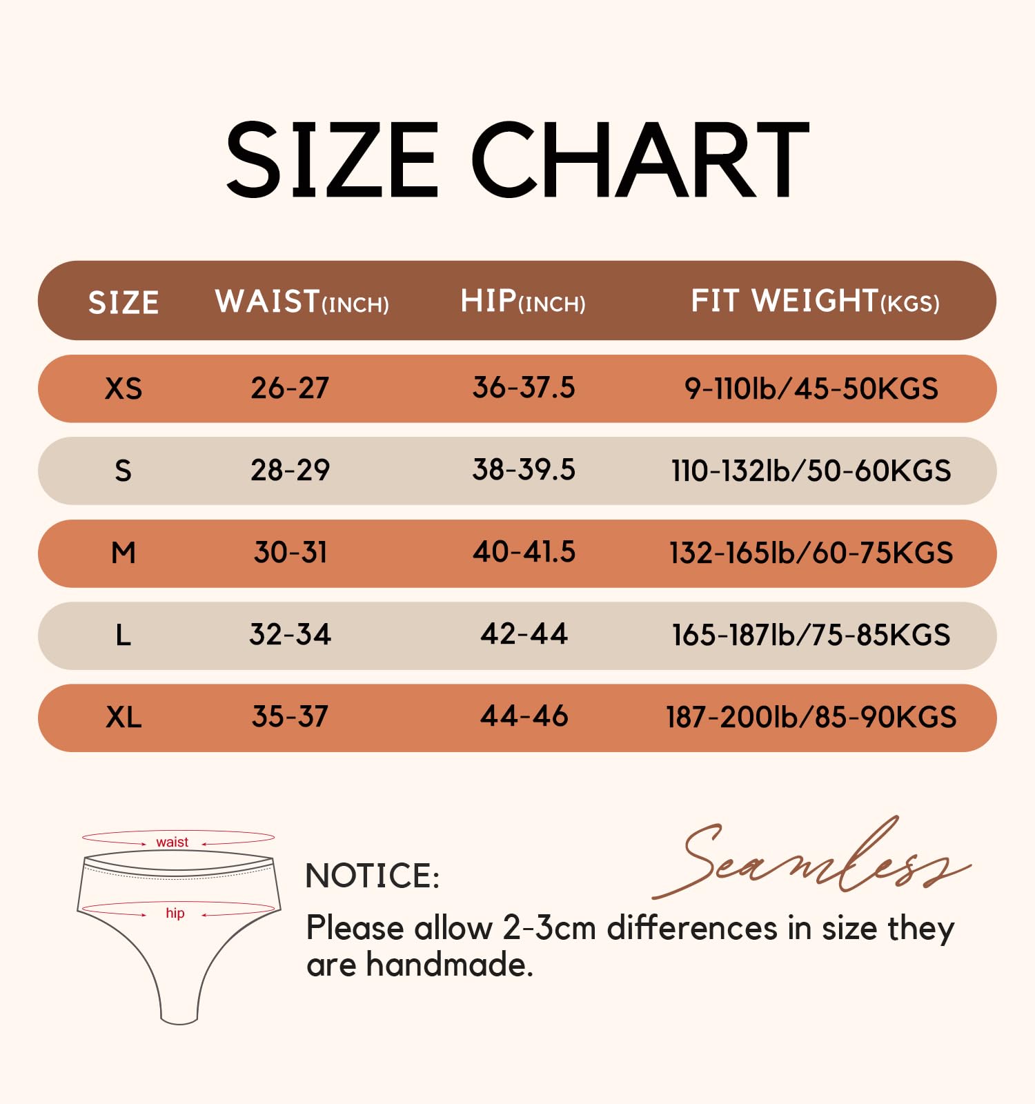 Wealurre Womens Underwear High Waisted Seamless Thongs for Women Breathable No Show Panties for Ladies 6 Pack (Black,M)