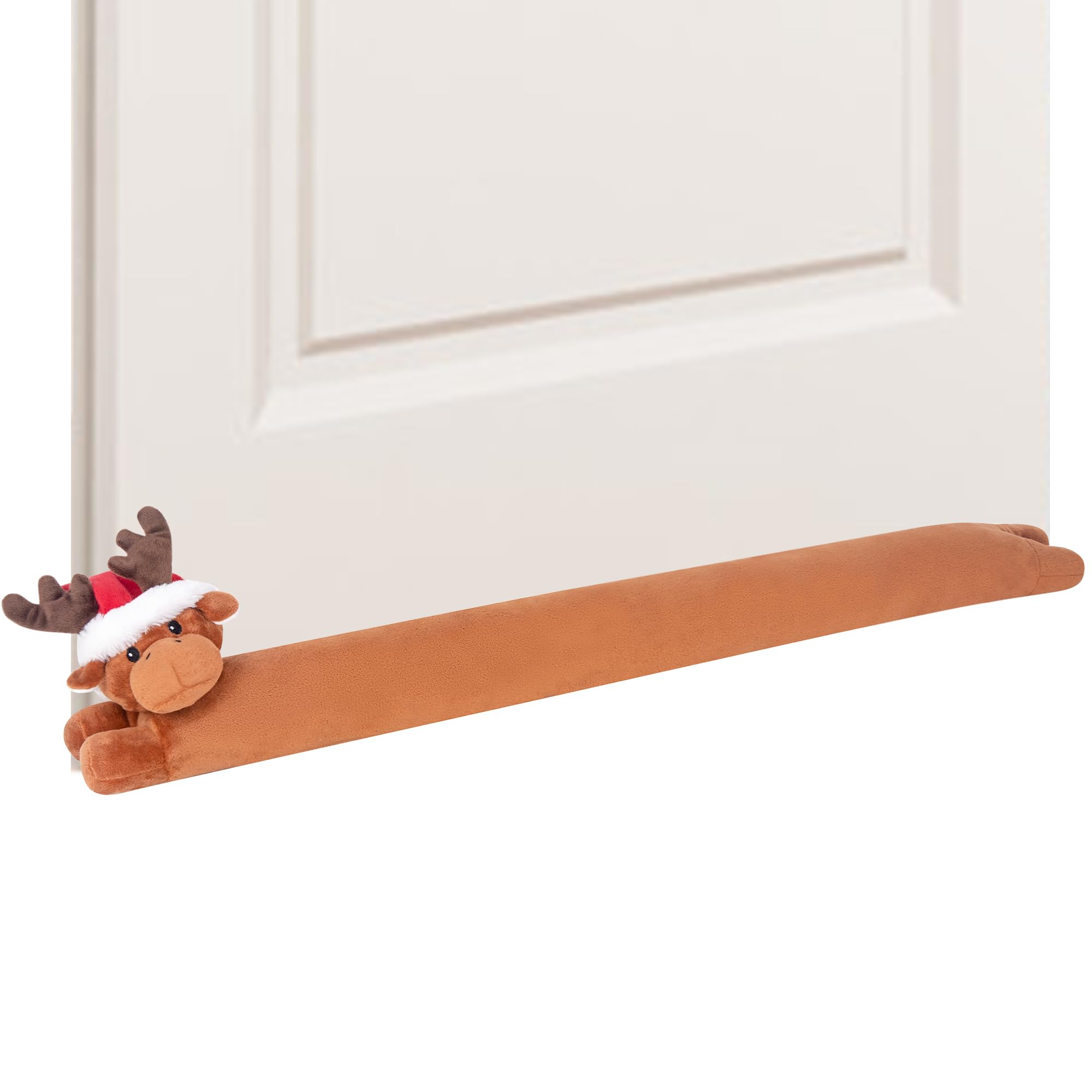 My OLi Under Door Draft Stopper Decorative Wind Stopper 36 inch for Door & Window Noise Blocker Gap Stoppers Window Sealer - Christmas Reindeer