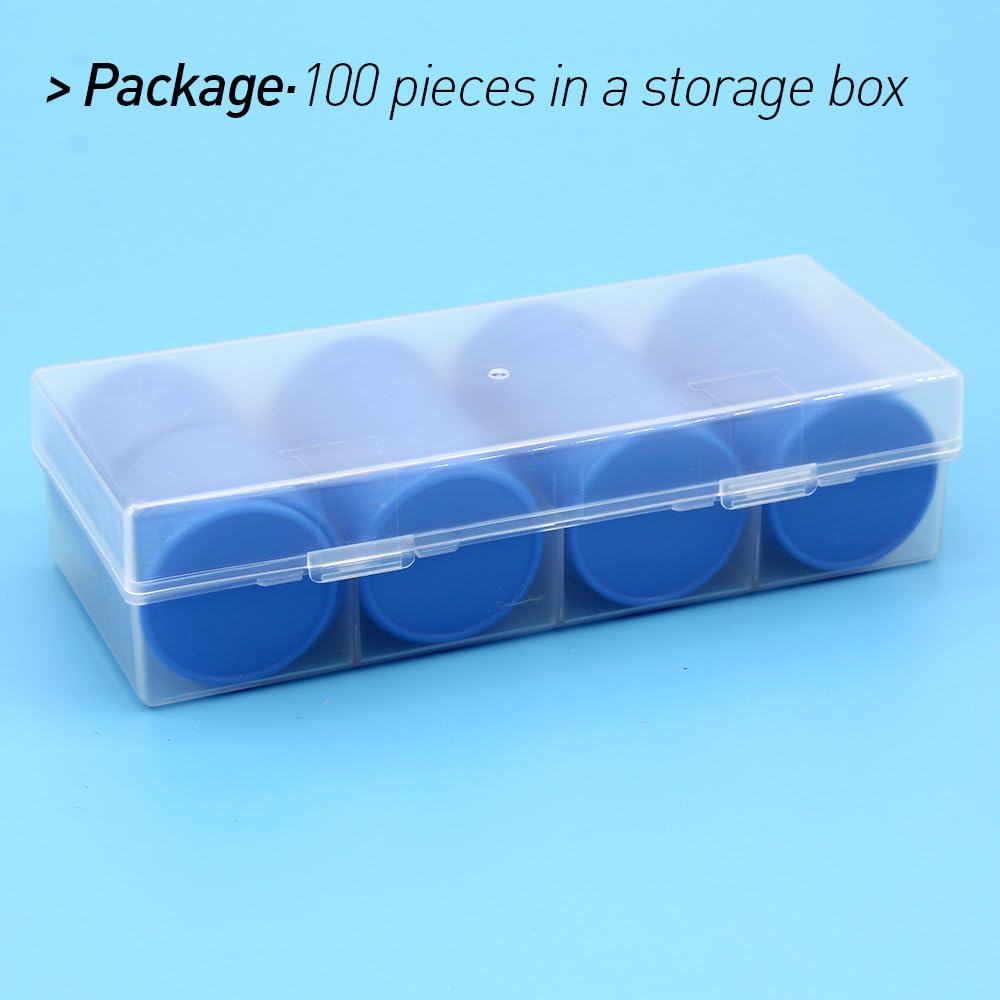Nurlean 200-1000 Pieces Custom Plastic Chips Drink Tokens for bar, 37mm 1.45in,Imprinted with Your Personalized Logo and Text