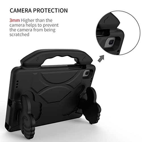 Tablet Case Cover Compatible with Samsung Galaxy TAB A8 10.5 X200/X205(2021) Tablet Case Compatible with Kids Shockproof Lightweight EVA Dropproof Impact Resistance Protective Handle Stand Cover Full