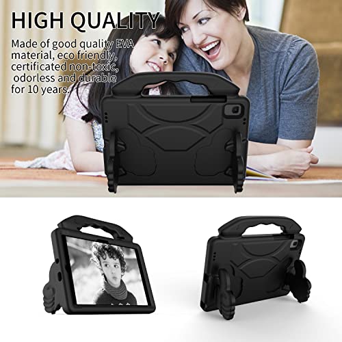Tablet Case Cover Compatible with Samsung Galaxy TAB A8 10.5 X200/X205(2021) Tablet Case Compatible with Kids Shockproof Lightweight EVA Dropproof Impact Resistance Protective Handle Stand Cover Full