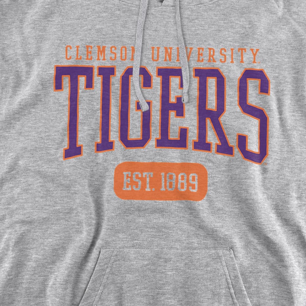 Sigma Gamma Rho Sorority Official Est. Date Unisex Adult Pull-Over Hoodie,Athletic Heather, 2X-Large