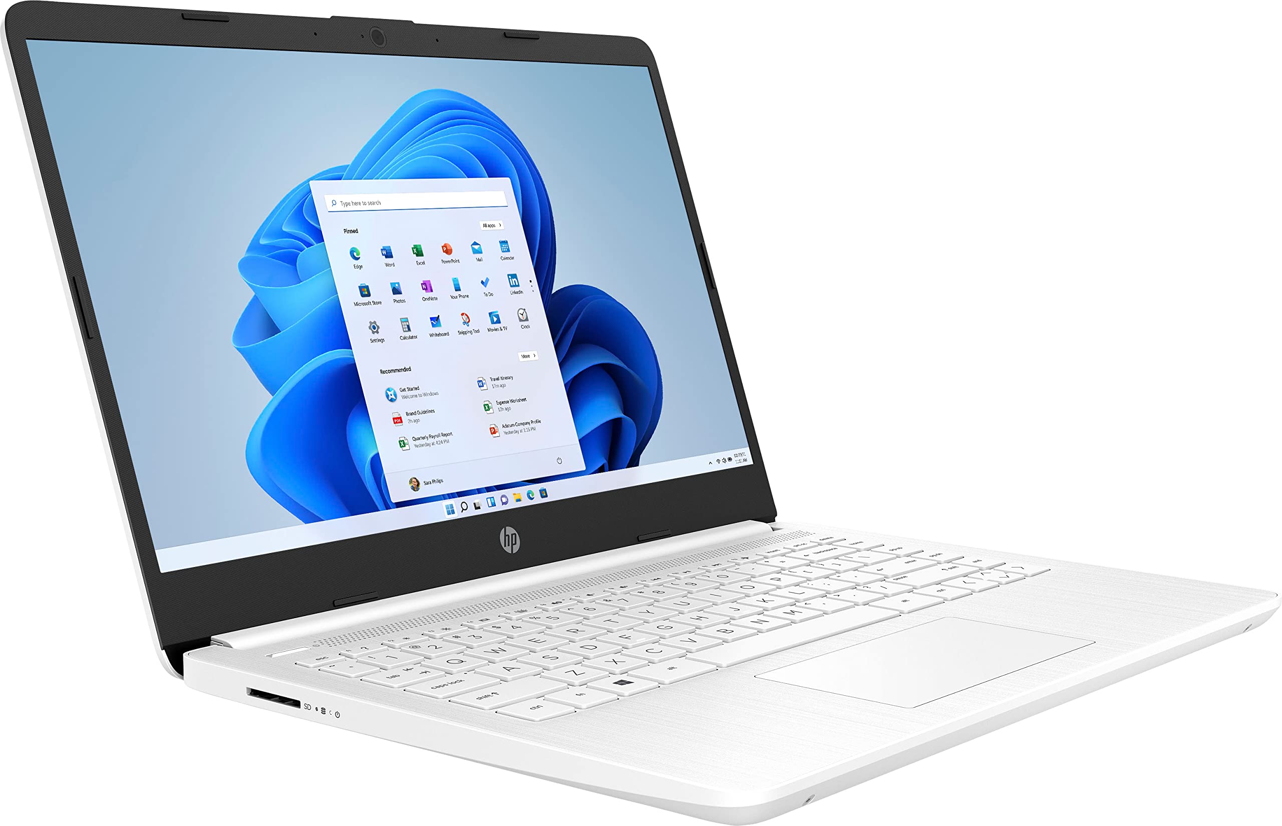 HP 14" Ultral Light Laptop for Students and Business, Intel Quad-Core N4120, 8GB RAM, 192GB Storage(64GB eMMC+128GB Micro SD), 1 Year Office 365, Webcam, HDMI, WiFi, USB-A&C, Win 11 S (Renewed)