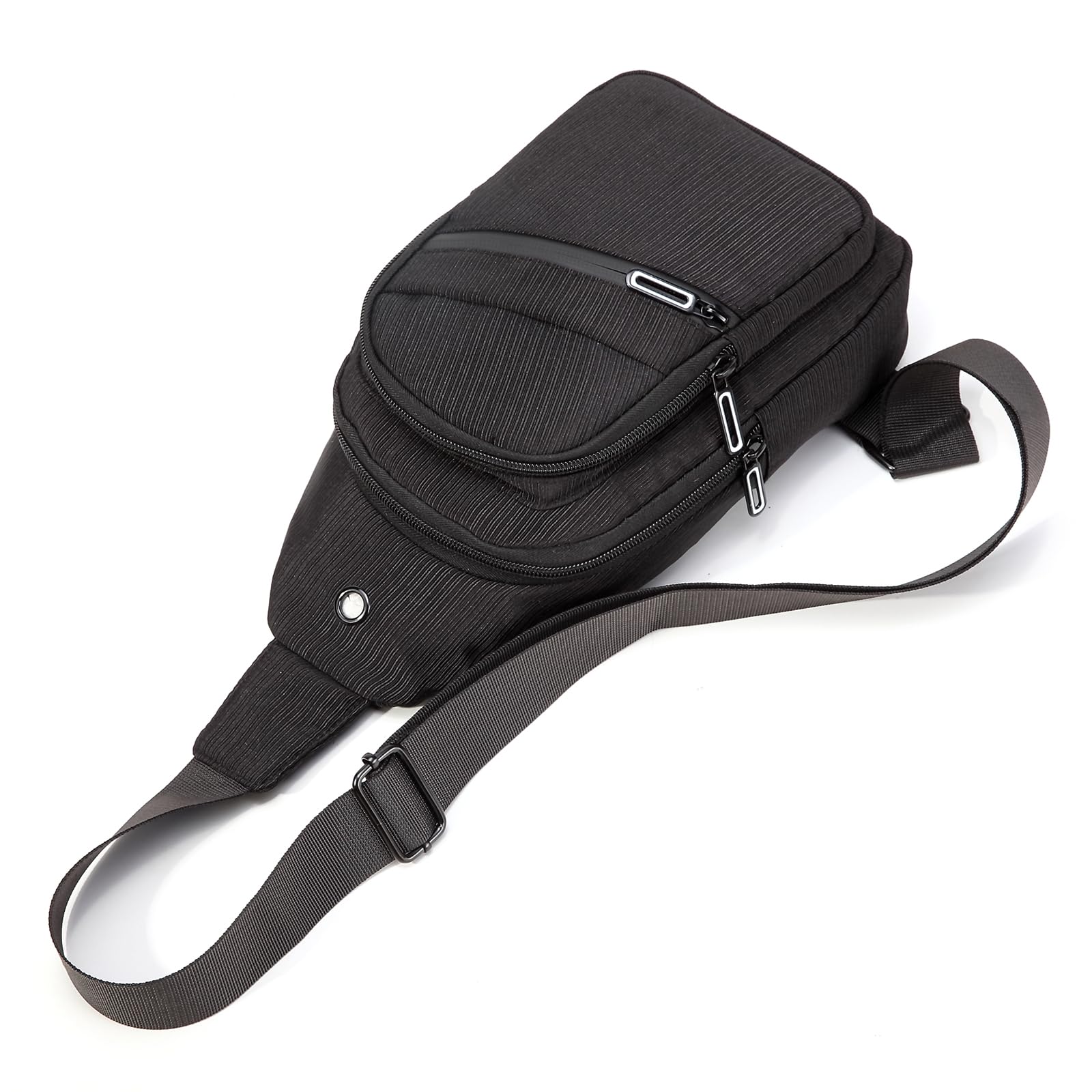 EVANCARY Small Crossbody Sling Bag Sling Backpack, Chest Bag Daypack Fanny Pack Cross Body Bag for Travel Outdoors Hiking