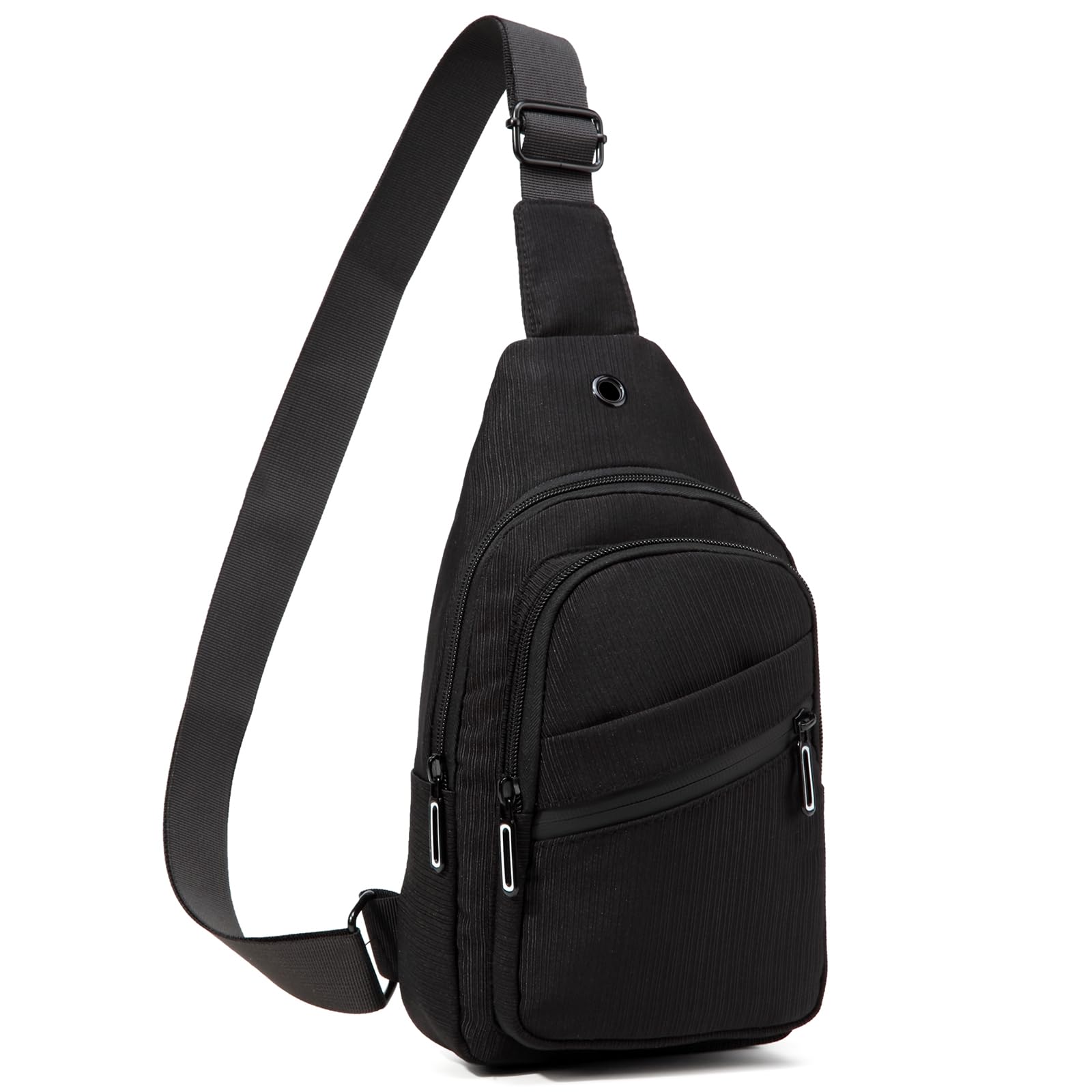 EVANCARY Small Crossbody Sling Bag Sling Backpack, Chest Bag Daypack Fanny Pack Cross Body Bag for Travel Outdoors Hiking