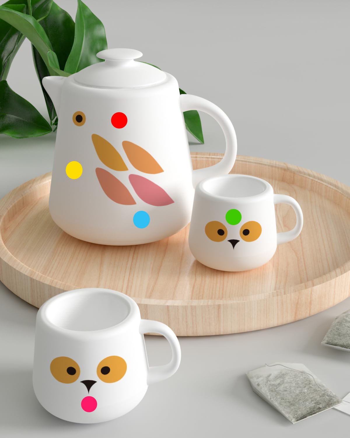 Colored Dot Stickers Round 0.75 inch Coded Labels 3000 Pieces 10 Color Awards Office Classroom Garage Sale