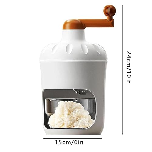 DIY Manual Shaved Ice Chopper, with 4 Ice Cube Molds, Snowcone Maker Thick Blade, Safe and Labor Saving, Snowcone Maker, Making Snowcones Ice Cream and Slushy